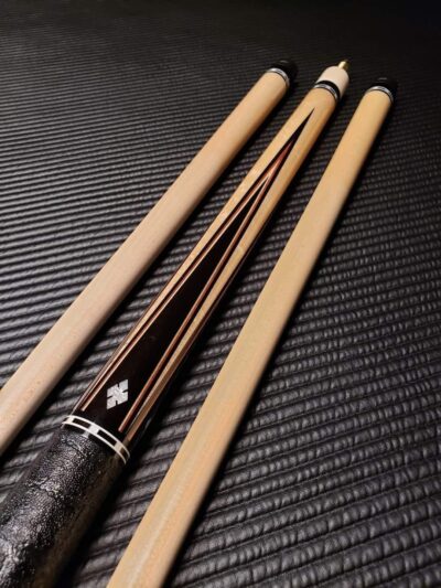 Mike Stacey Custom Cue – SOLD! - Crossroad Cues