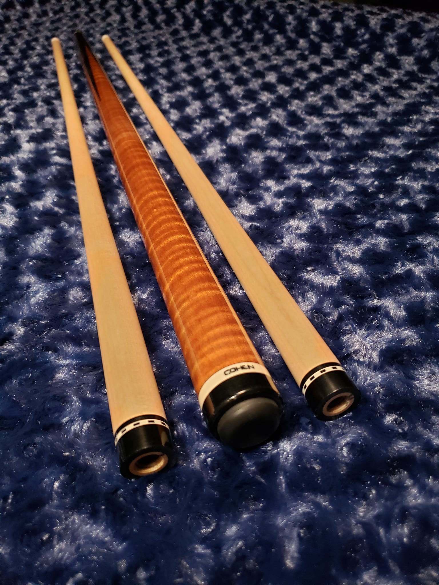 Eddie Cohen Custom Cue – Crossroad Cues