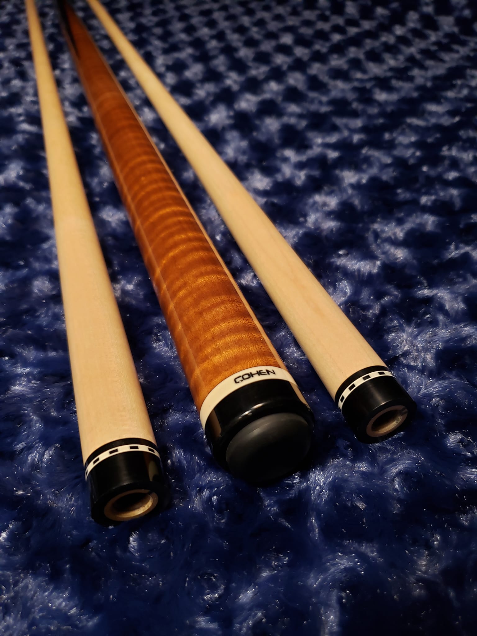 Eddie Cohen Custom Cue – Crossroad Cues