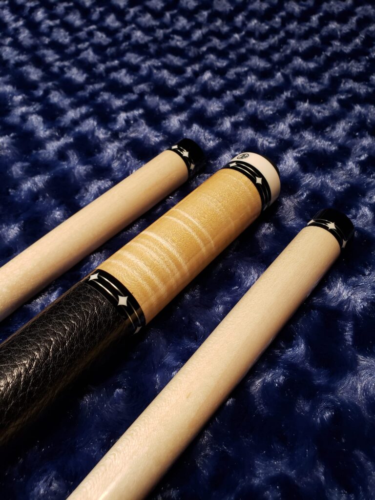 Jim Pierce Custom Cue – SOLD! - Crossroad Cues