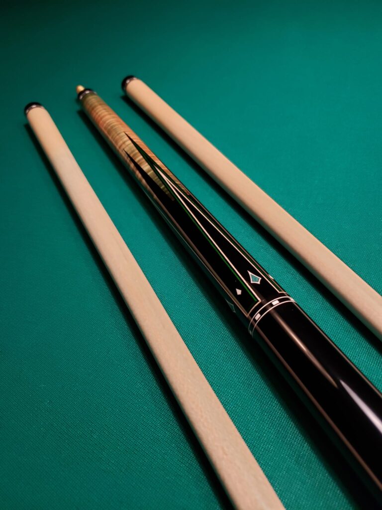 Jim Pierce Custom Cue – SOLD! – Crossroad Cues