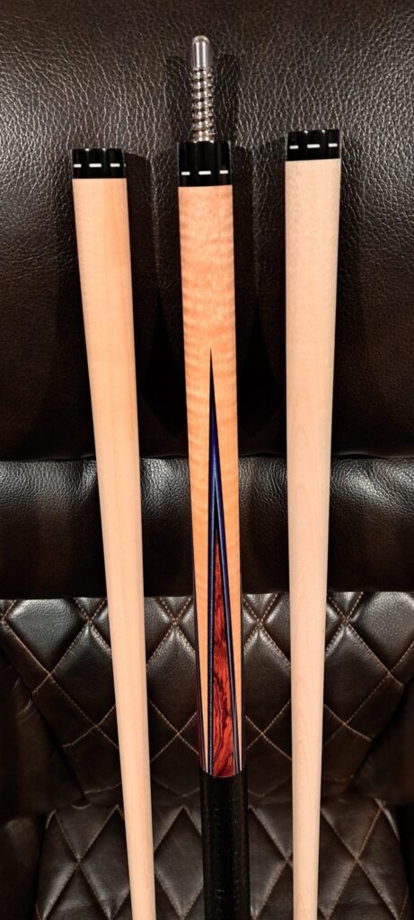 Leon “Sly” Custom Cue – SOLD! - Crossroad Cues