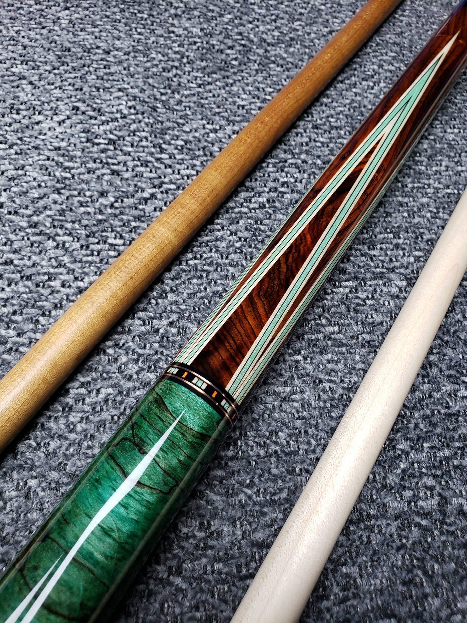 Owen Custom Cue – SOLD! - Crossroad Cues