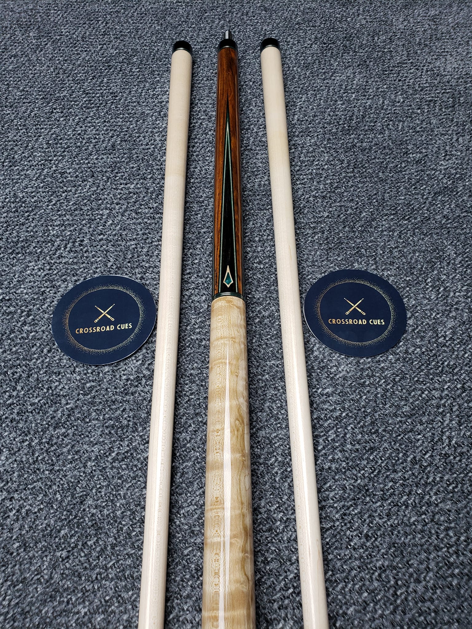 Langley Custom Cue – SOLD! - Crossroad Cues
