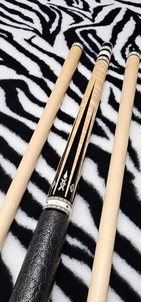 Andy Gilbert Abalone Monster – SOLD! - Crossroad Cues