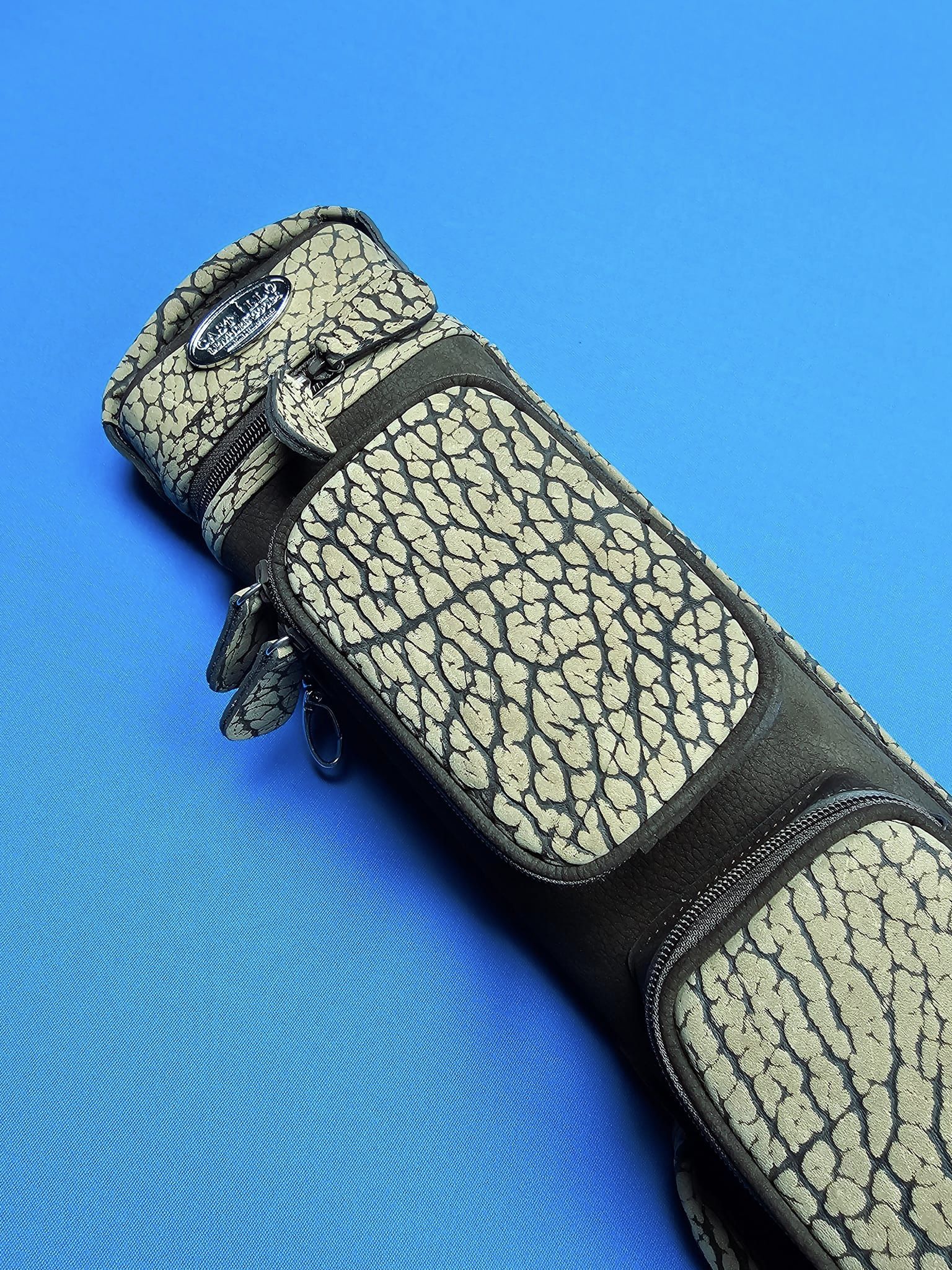 Castillo 3×5 Brown Nubuk Leather/Bullhide – SOLD! - Crossroad Cues