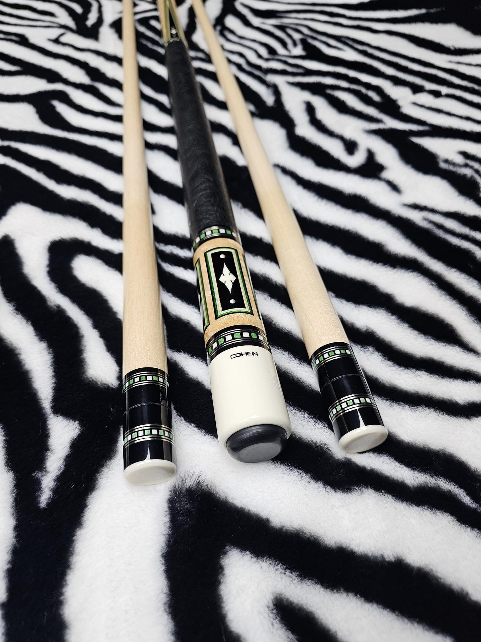 Eddie Cohen Custom Cue – SOLD! - Crossroad Cues