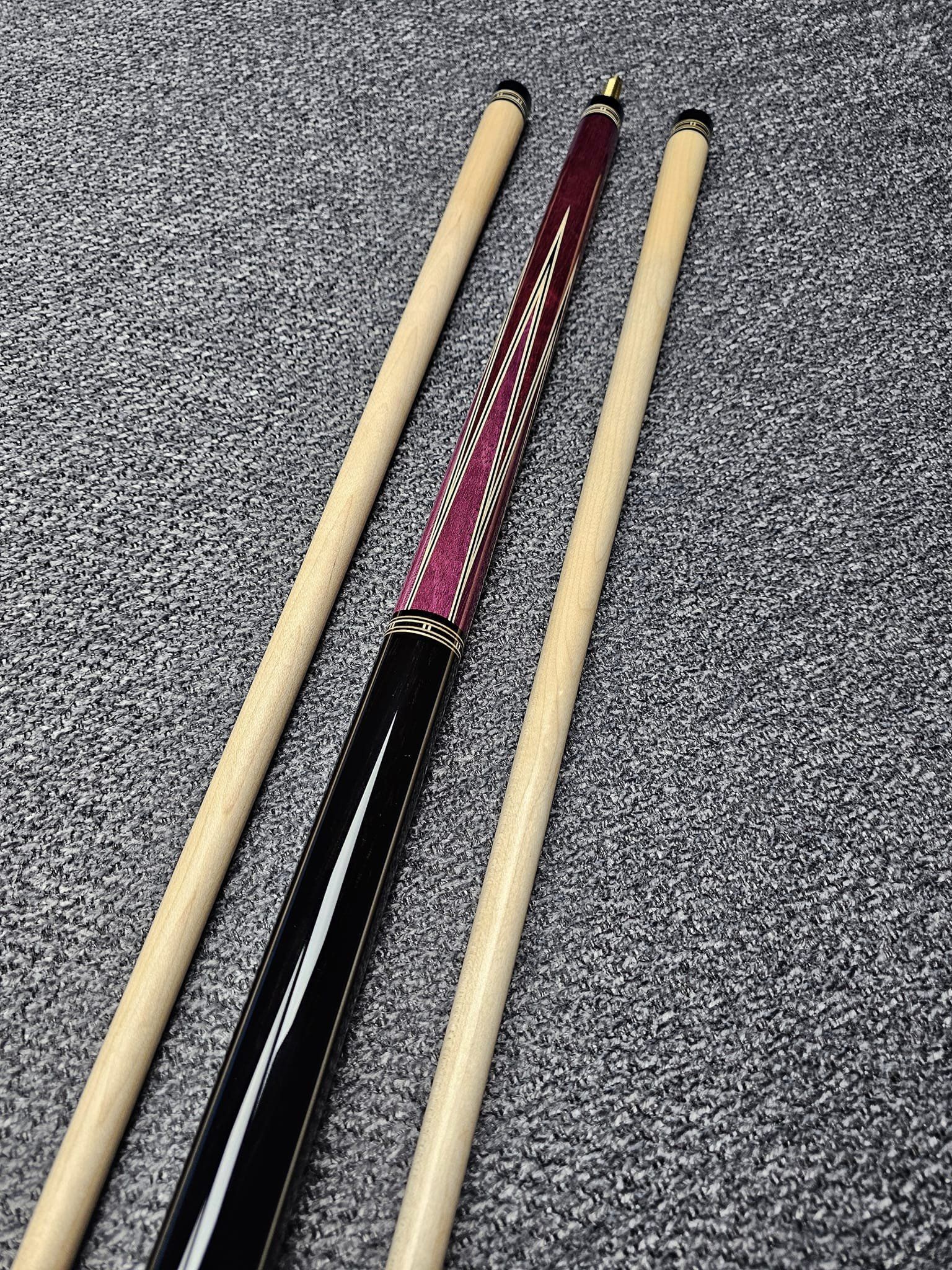 Mike Stacey Custom Six Pointer – SOLD! - Crossroad Cues