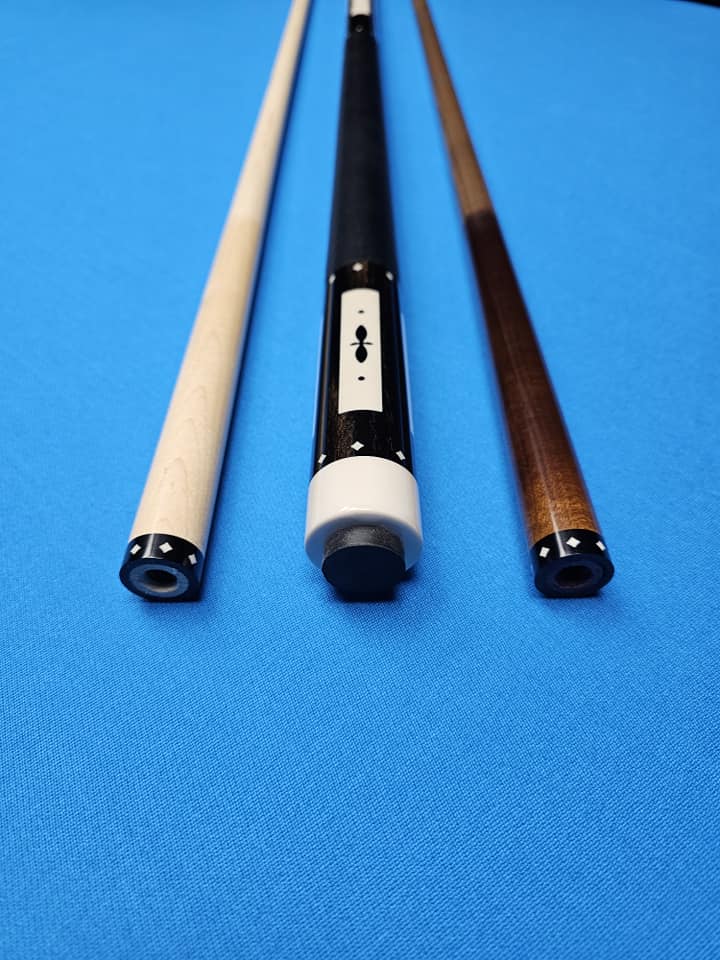 Douglas Moore Tuxedo Box Cue – SOLD - Crossroad Cues