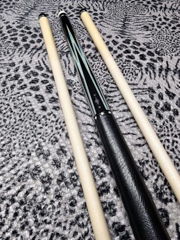 Ariel Carmeli Eight Points Ebony in-to Ebony – SOLD! - Crossroad Cues