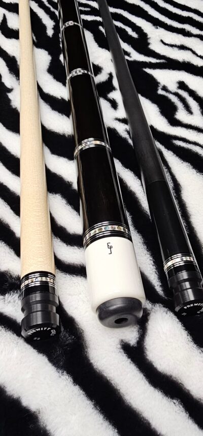 Ed Prewitt Outrageous Ebony King – SOLD! - Crossroad Cues