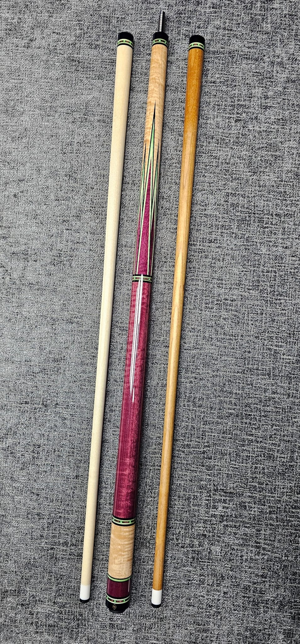 Stacey Eight Point Cue – SOLD! - Crossroad Cues
