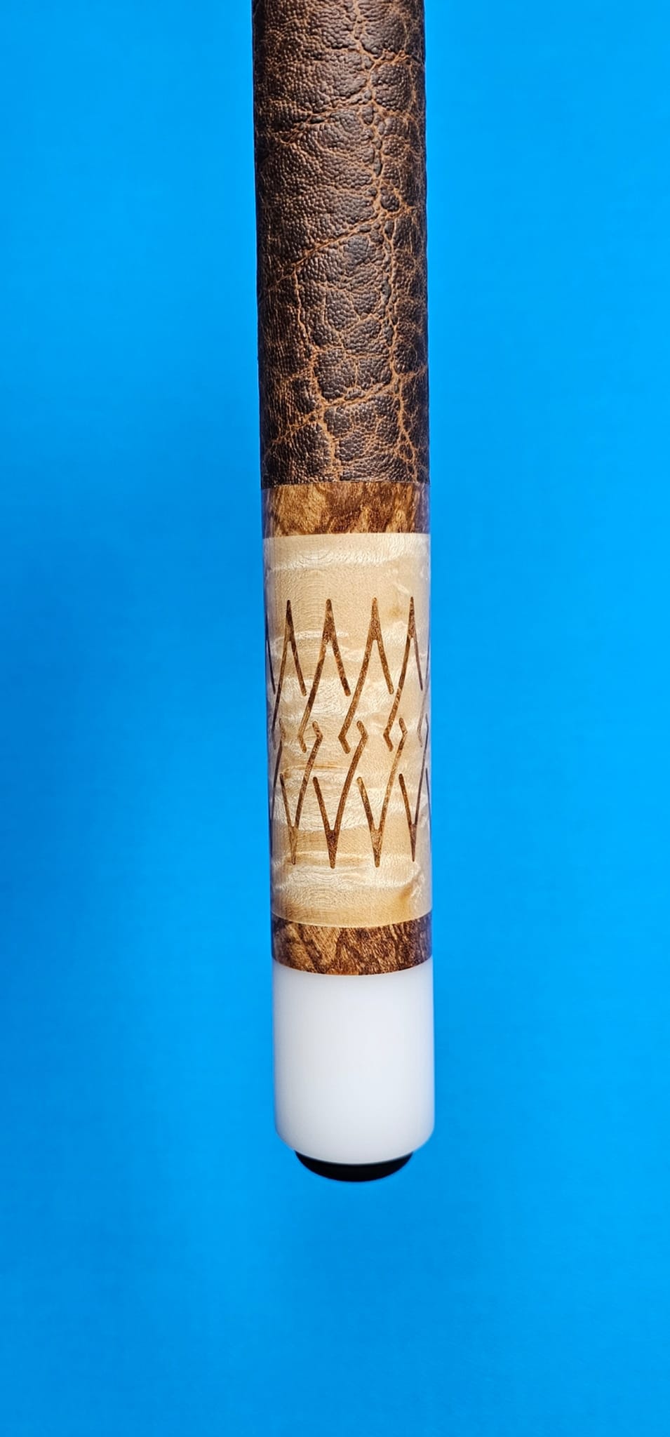 Phillippi Masur Birch Burl Cue – SOLD! - Crossroad Cues