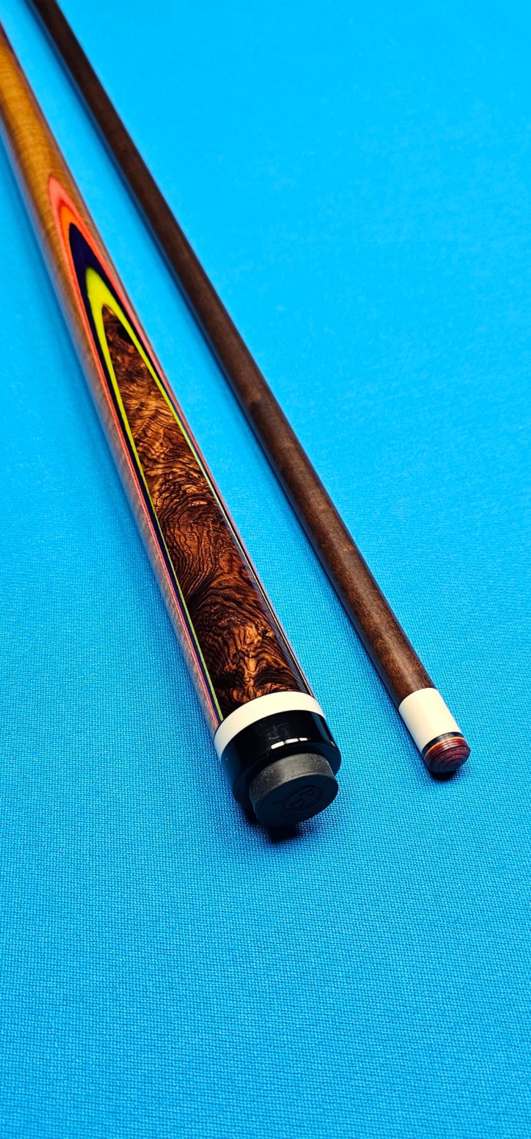 Pat Diveney Butterfly Cue – SOLD! - Crossroad Cues