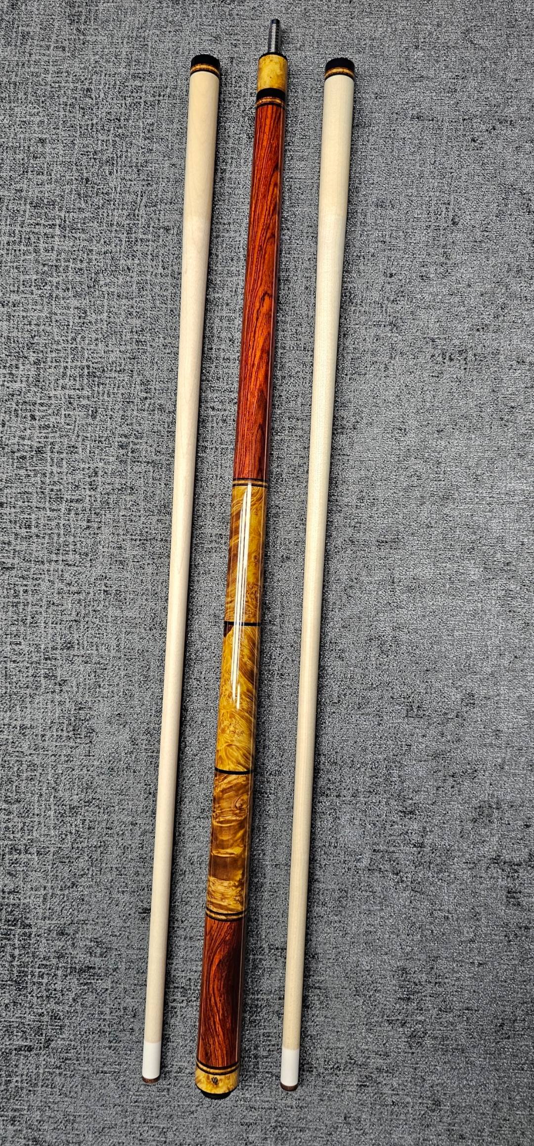 Owen Wrapless Custom Cue – SOLD! - Crossroad Cues