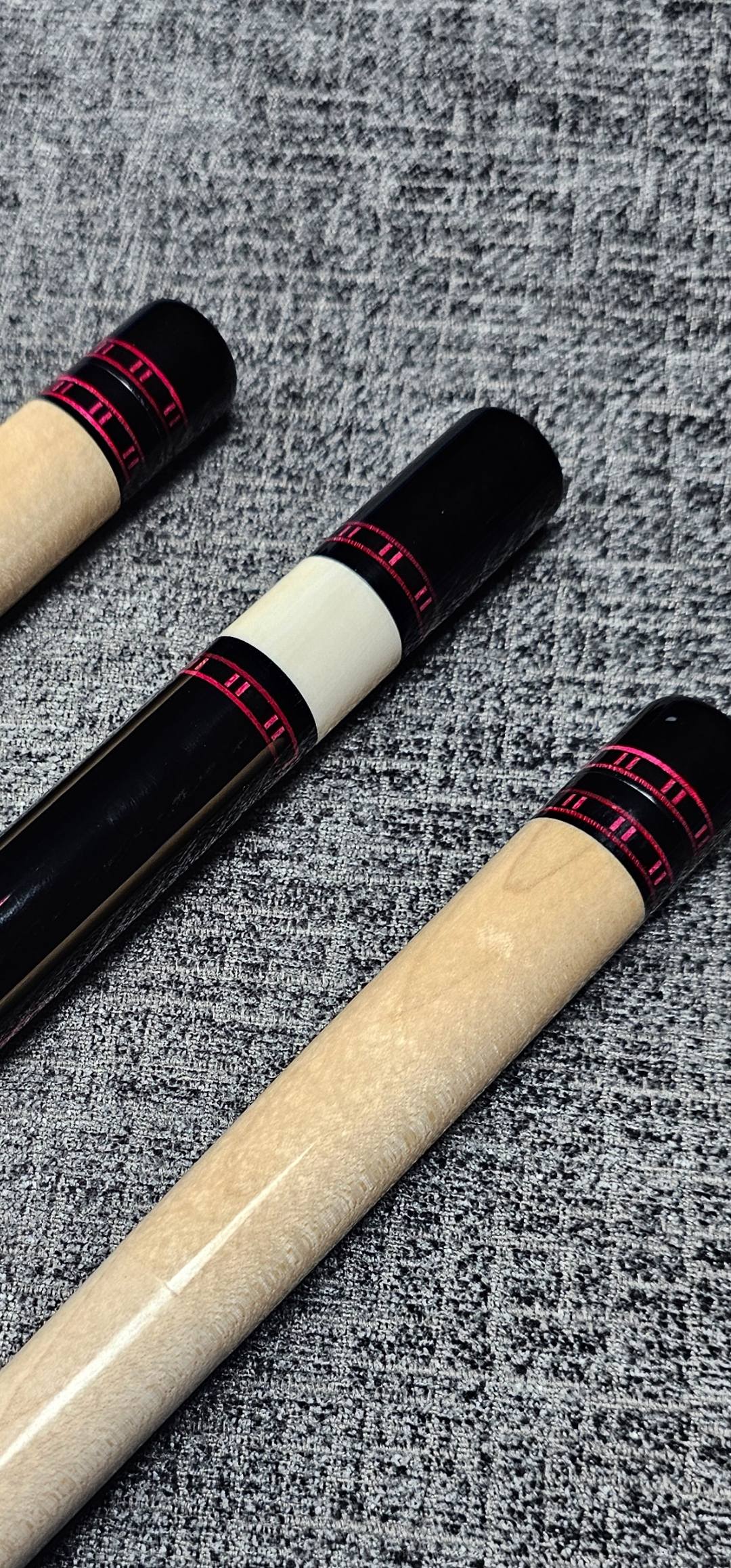Aaron Astle 2024 Gabon Ebony Cue – SOLD - Crossroad Cues