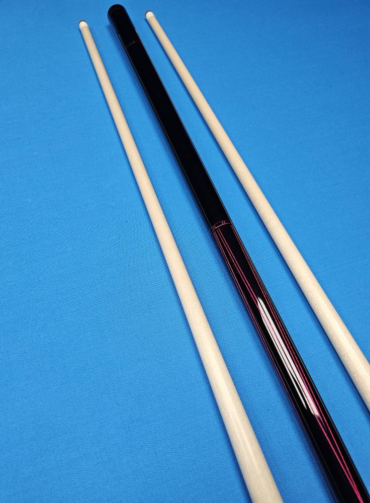 Aaron Astle 2024 Gabon Ebony Cue – SOLD - Crossroad Cues