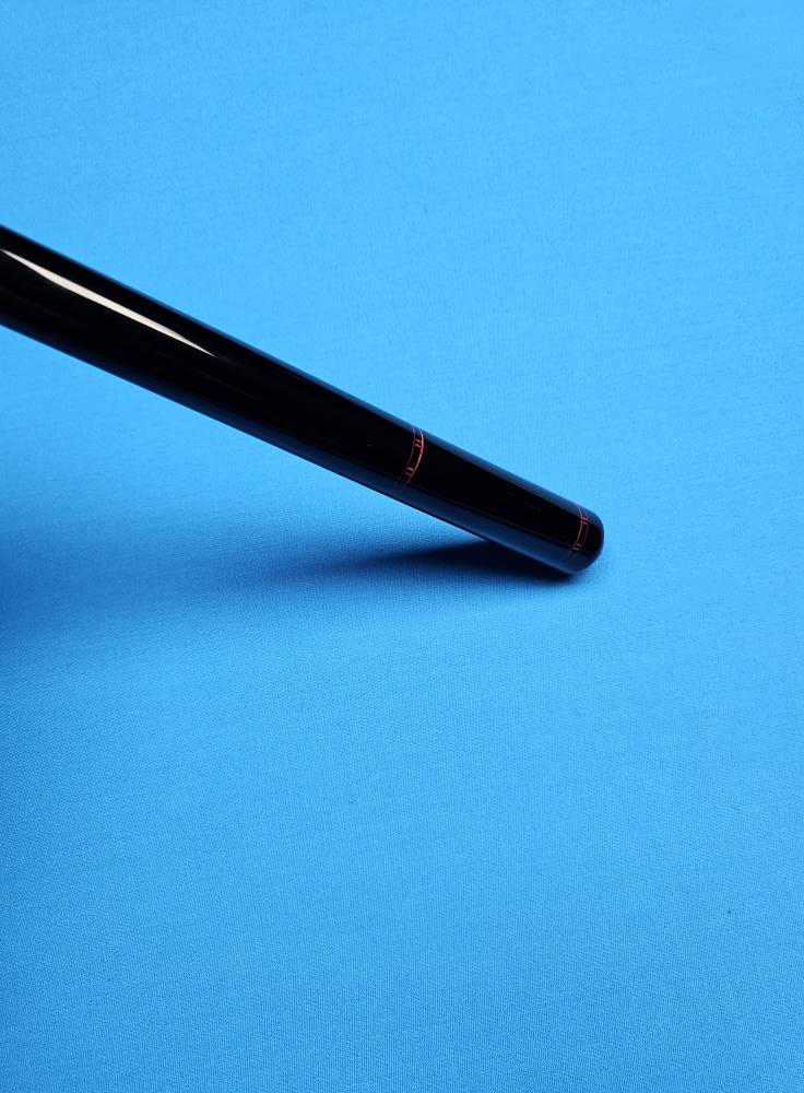 Aaron Astle 2024 Gabon Ebony Cue – SOLD - Crossroad Cues