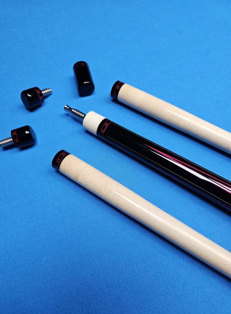 Aaron Astle 2024 Gabon Ebony Cue – SOLD - Crossroad Cues