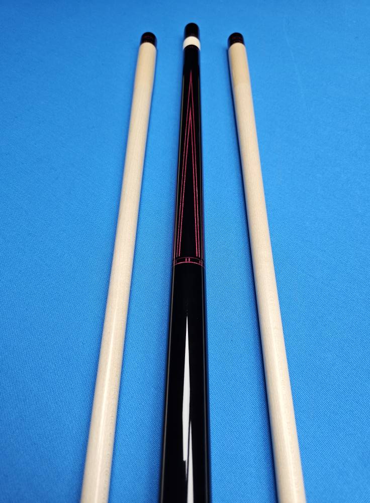 Aaron Astle 2024 Gabon Ebony Cue – SOLD - Crossroad Cues