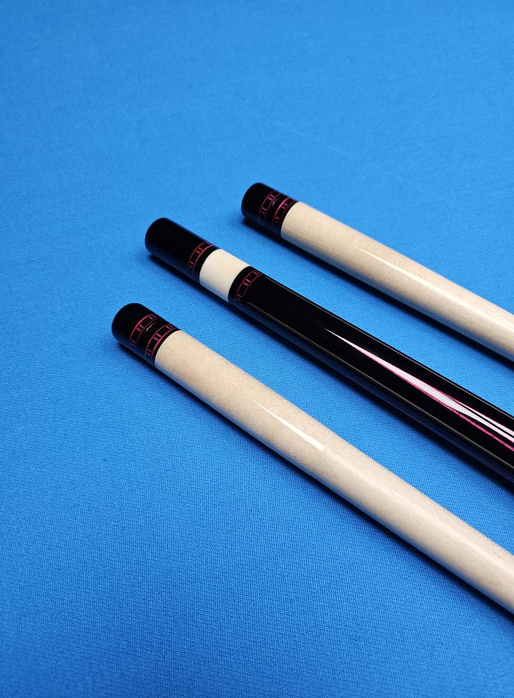Aaron Astle 2024 Gabon Ebony Cue – SOLD - Crossroad Cues