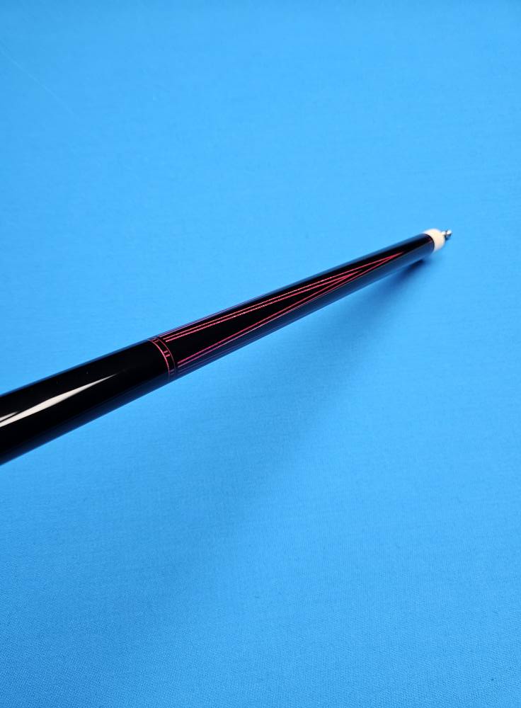 Aaron Astle 2024 Gabon Ebony Cue – SOLD - Crossroad Cues