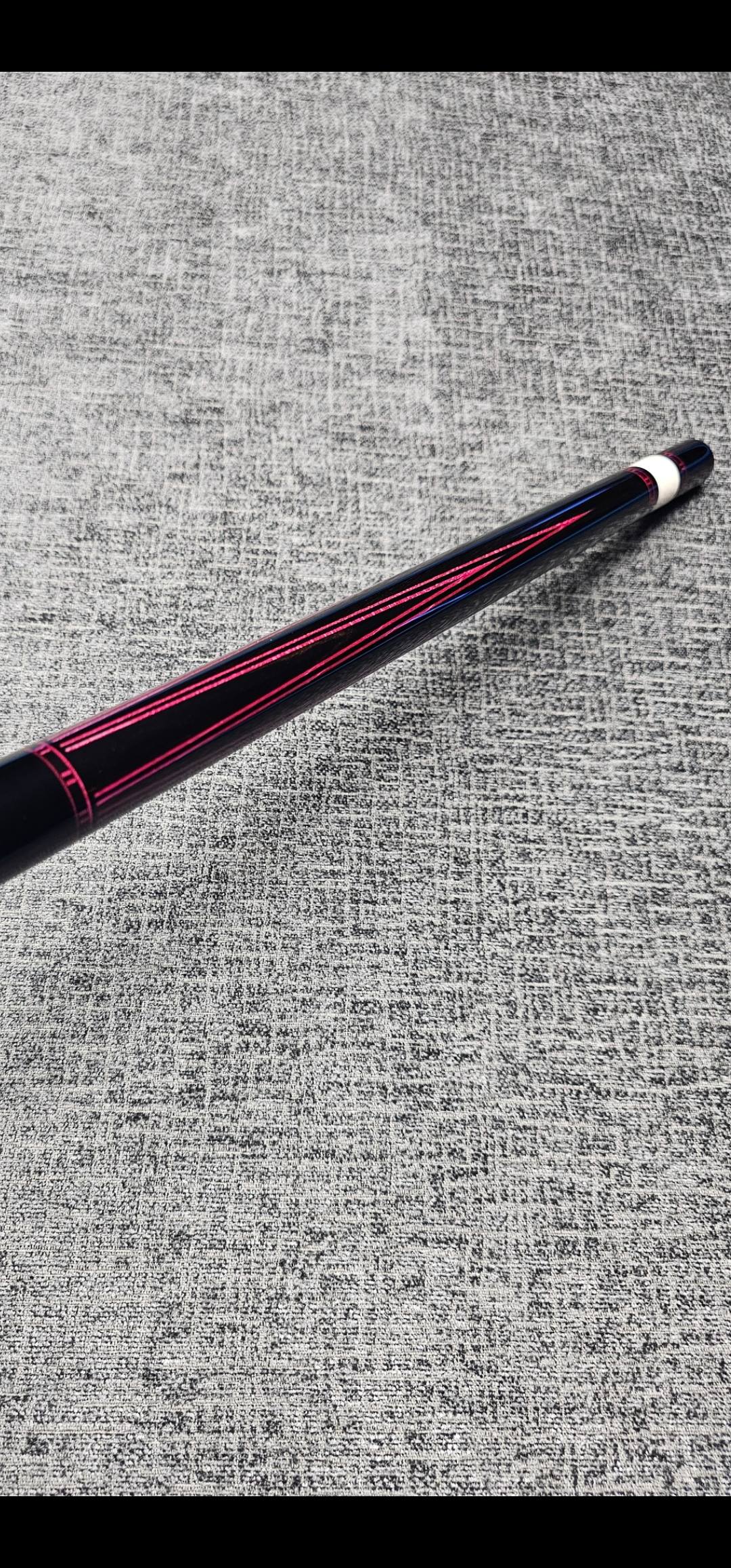 Aaron Astle 2024 Gabon Ebony Cue – SOLD - Crossroad Cues