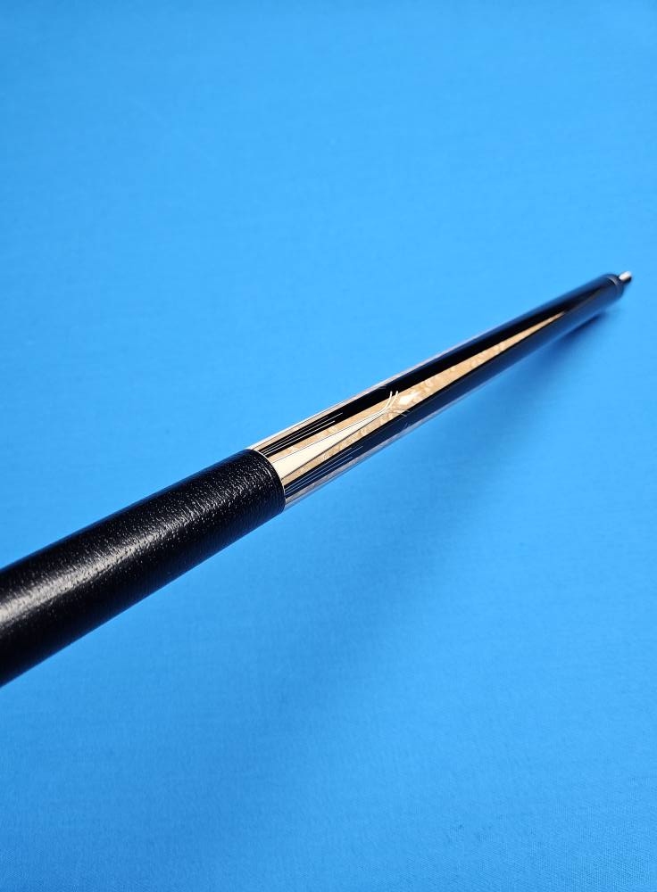 Jerry McWorter Deco Design Custom Cue – SOLD! - Crossroad Cues