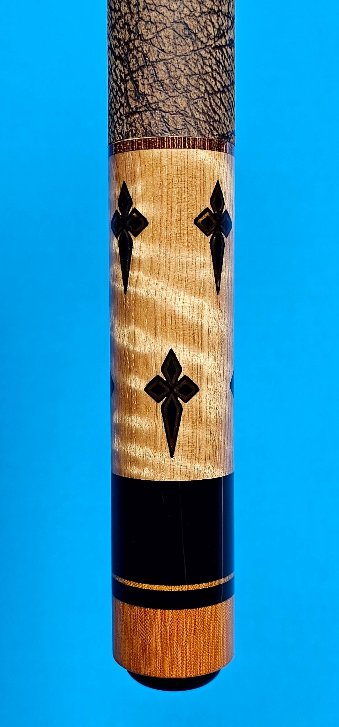 Gold Rush Custom Cue - Crossroad Cues