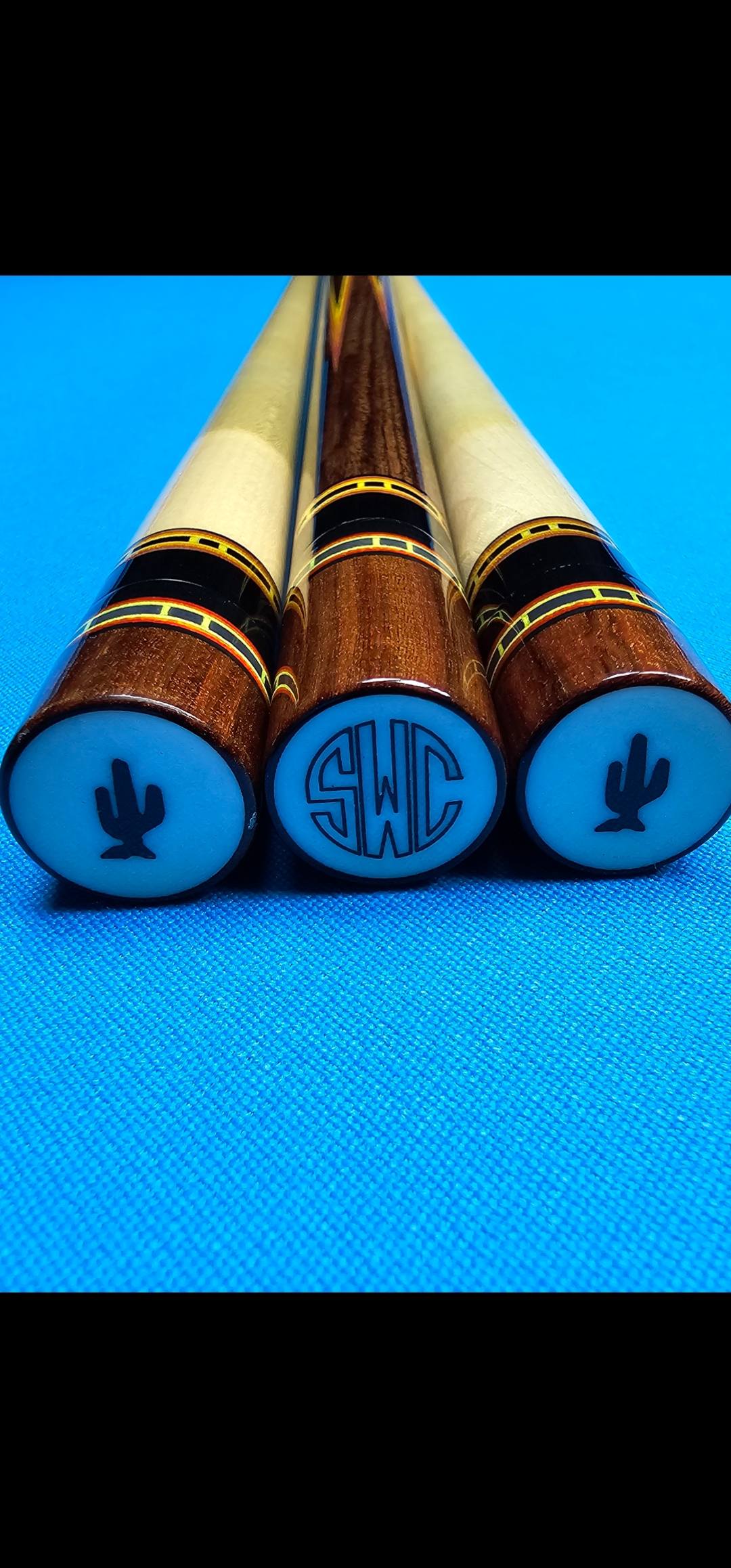 Southwest Cocobolo Nose Cue – SOLD! - Crossroad Cues