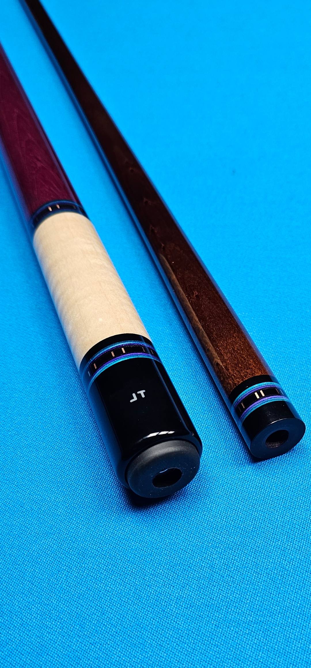 “JT” Awesome Custom Cue – SOLD! - Crossroad Cues