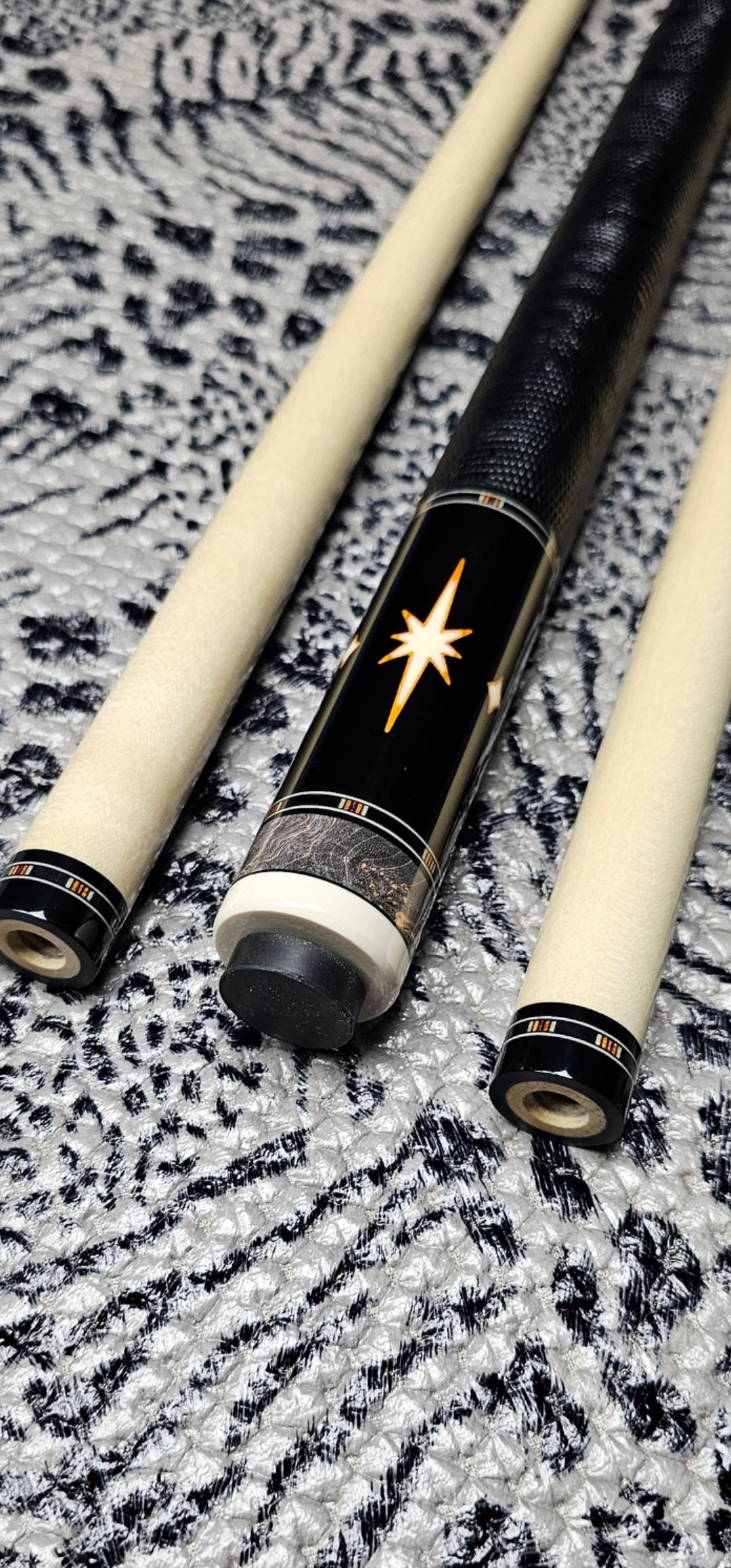 Ott Stunning Custom Cue – SOLD! - Crossroad Cues