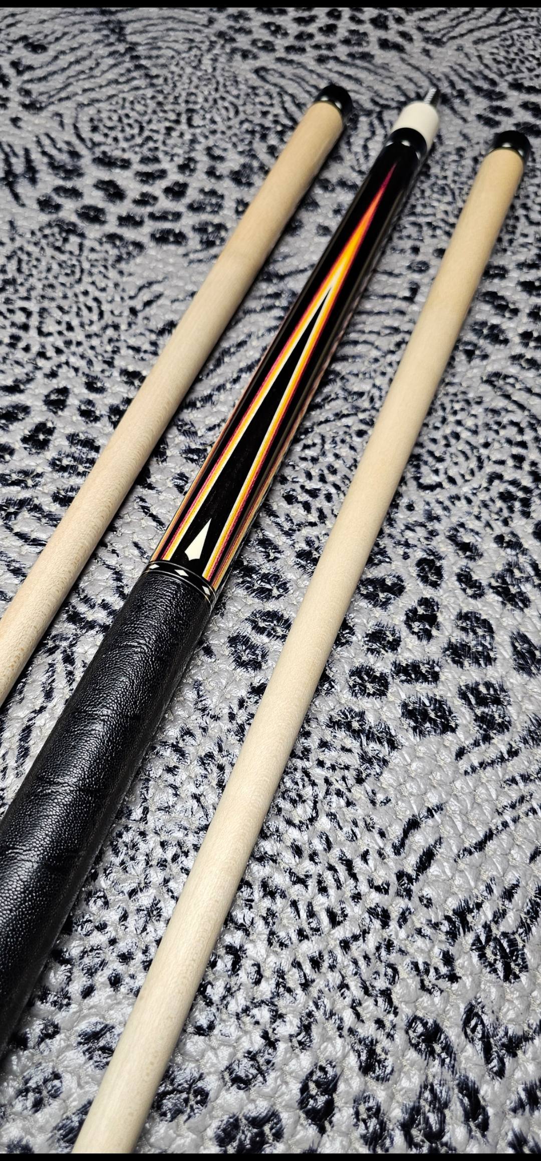 Tonkin All Ebony Custom Cue - Crossroad Cues