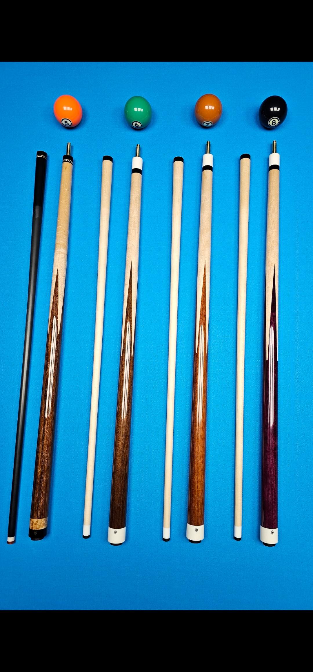 Mike Stacey Custom Cues – SOLD! - Crossroad Cues