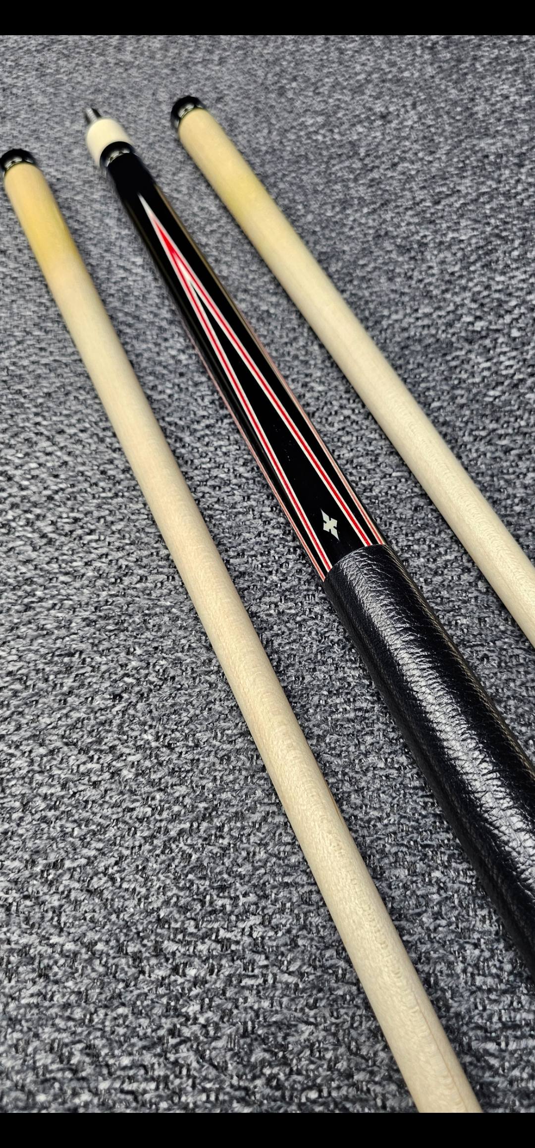 Ariel Carmeli Custom Cue Hoppe Style - Crossroad Cues