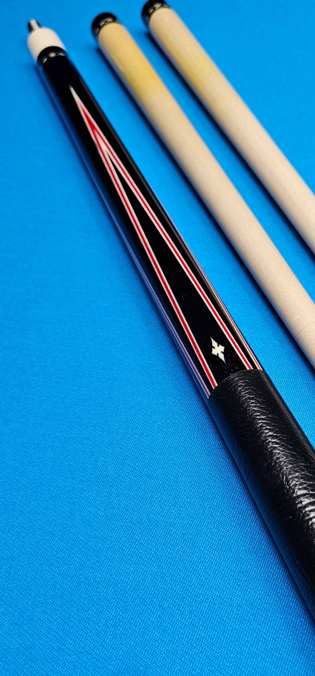 Ariel Carmeli Custom Cue Hoppe Style - Crossroad Cues