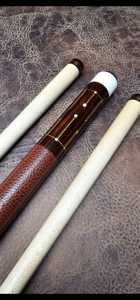 Carlos Coll Custom Pool Cue – SOLD! - Crossroad Cues