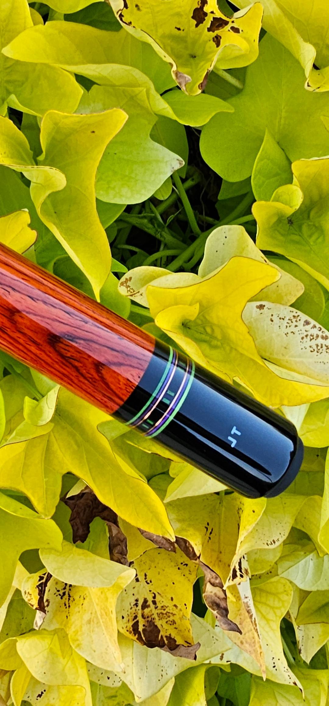“JT” Jeremy Thomas Custom Cue – SOLD! - Crossroad Cues