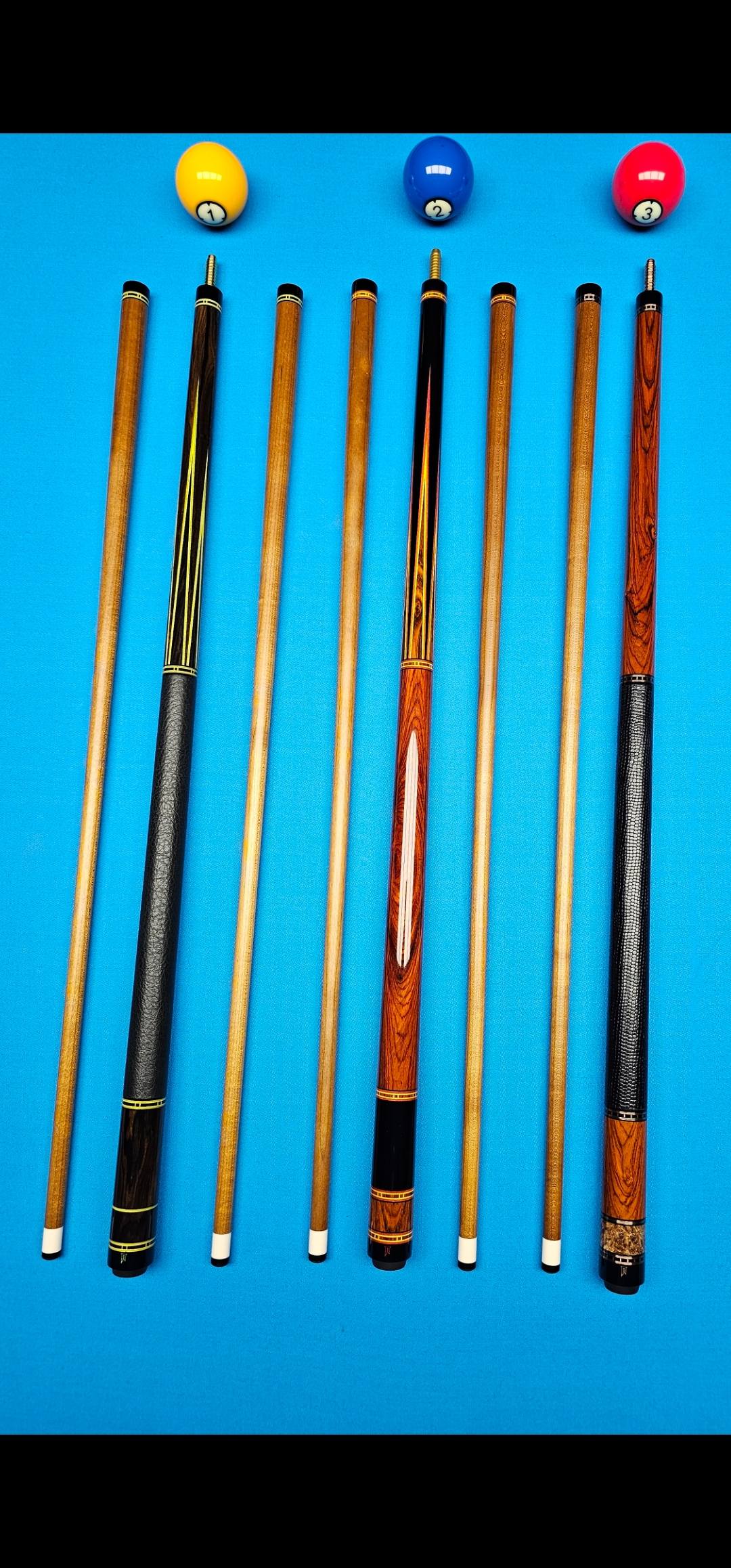 Jim Pierce Custom Cues – SOLD! - Crossroad Cues