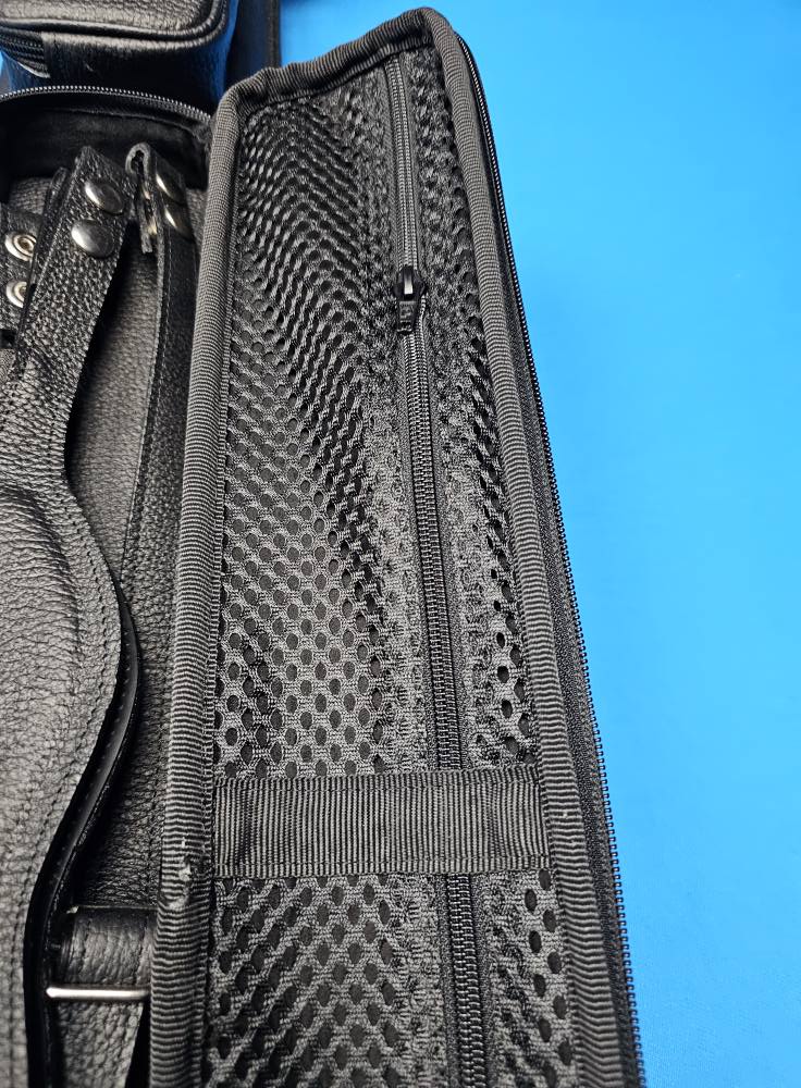 Castillo 2×4 Duro Premium Black Leather/Wool Liner Case - Crossroad Cues