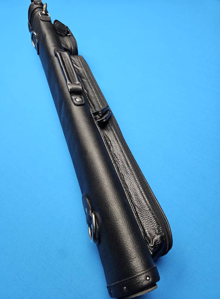 Castillo 2×4 Duro Premium Black Leather/Wool Liner Case - Crossroad Cues