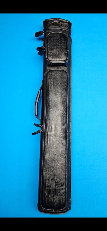 Castillo 2×4 Triple Black Leather Zip Top Case - Crossroad Cues