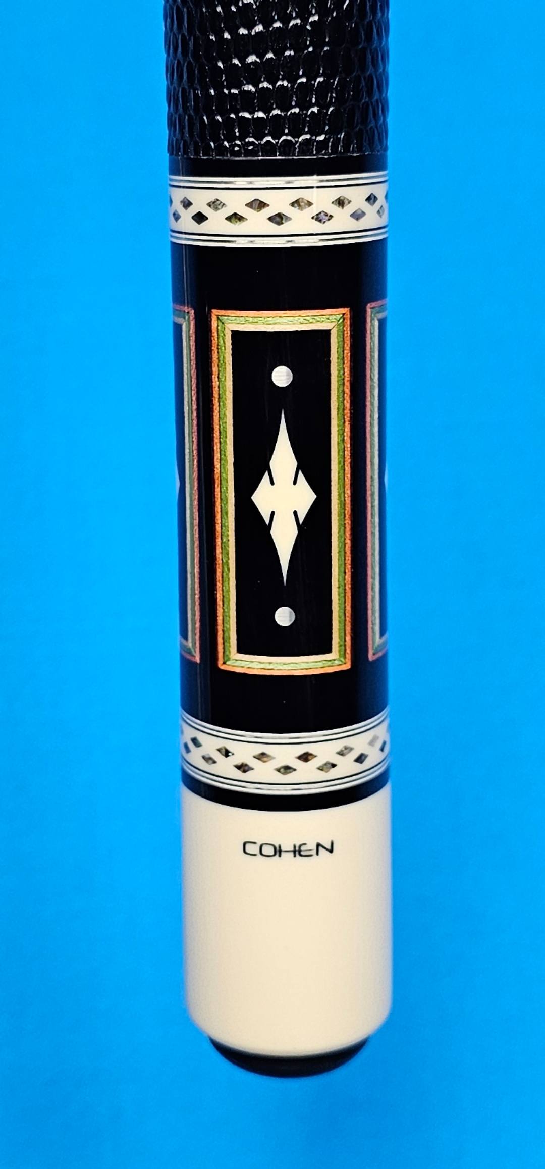 Eddie Cohen Custom Cue – SOLD! - Crossroad Cues