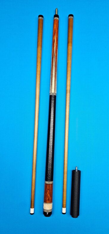 Jim Pierce Six Point SW Style Custom Cue – SOLD! - Crossroad Cues