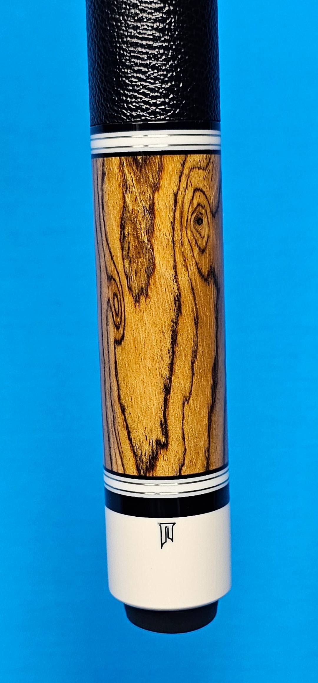 Jim Pierce Rare Marble-Wood Cue - Crossroad Cues