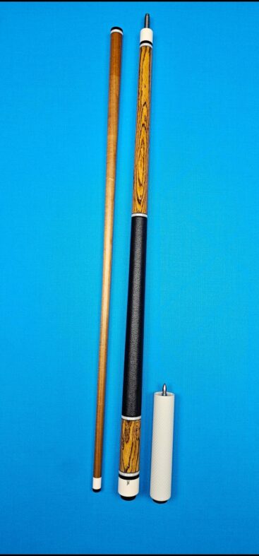 Jim Pierce Rare Marble-Wood Cue - Crossroad Cues