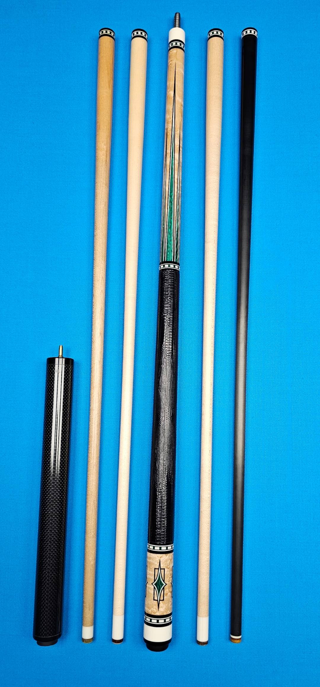 Steve Lomax Custom Cue – SOLD! - Crossroad Cues