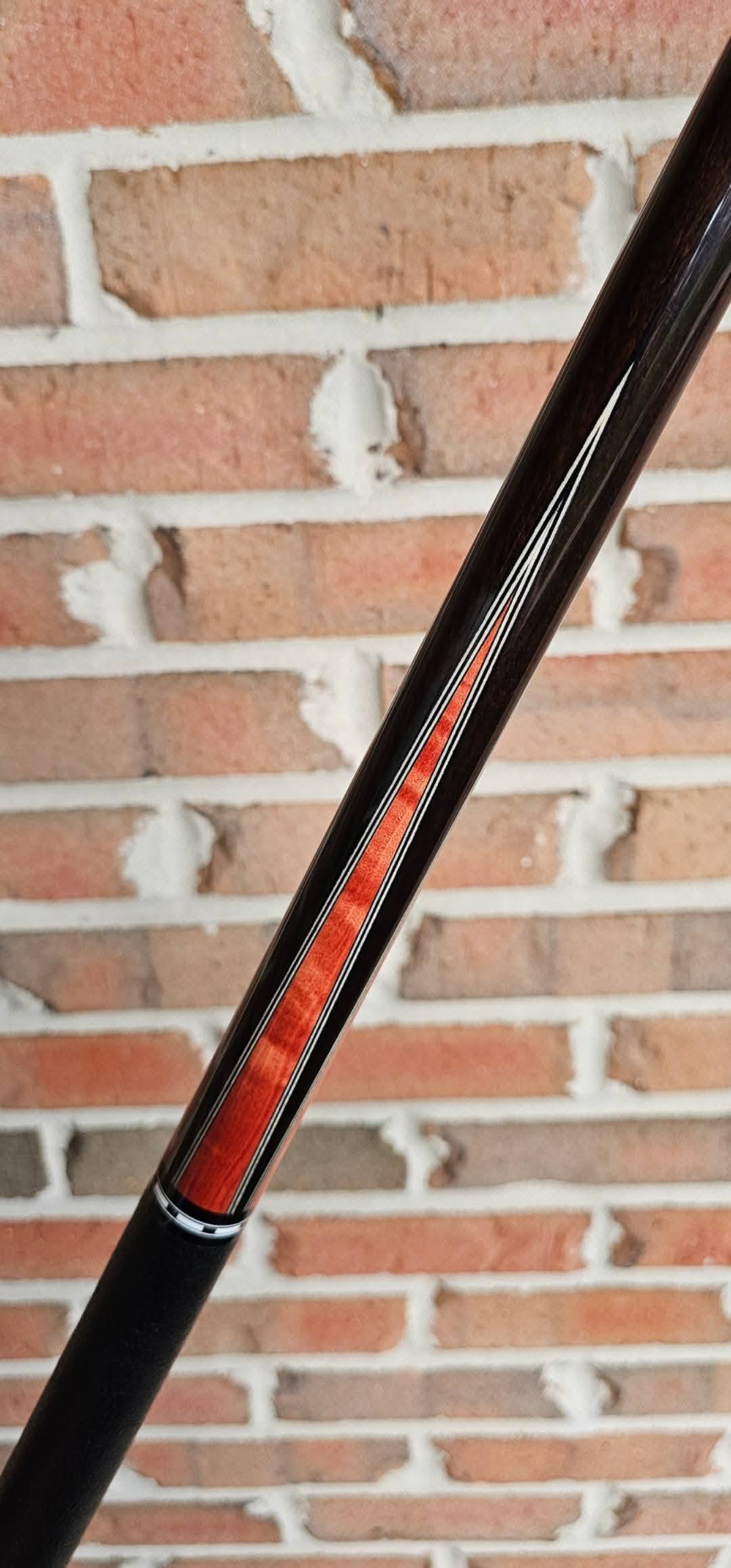 Nitti Pink Ivory Wood Cue - Crossroad Cues